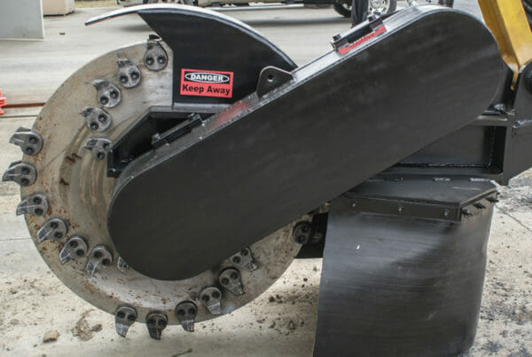 Excavator Attachments for Tree & Stump Grinding